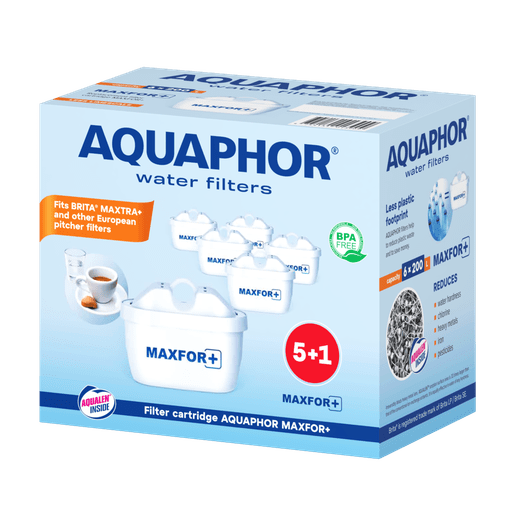 Maxfor+ Economy pack (5+1) — AQUAPHOR replacement filter cartridge ...