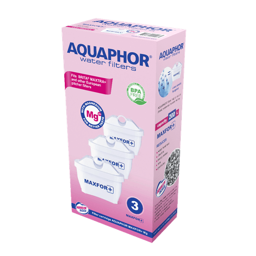 Maxfor+ Mg Economy pack (3 pieces) — AQUAPHOR replacement filter ...