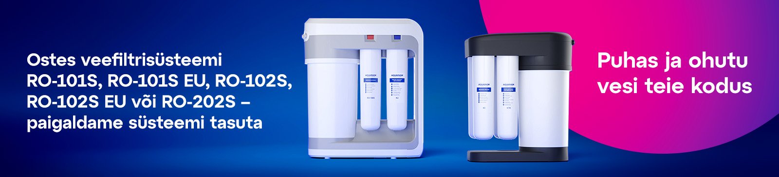 Puhas ja ohutu vesi teie kodus