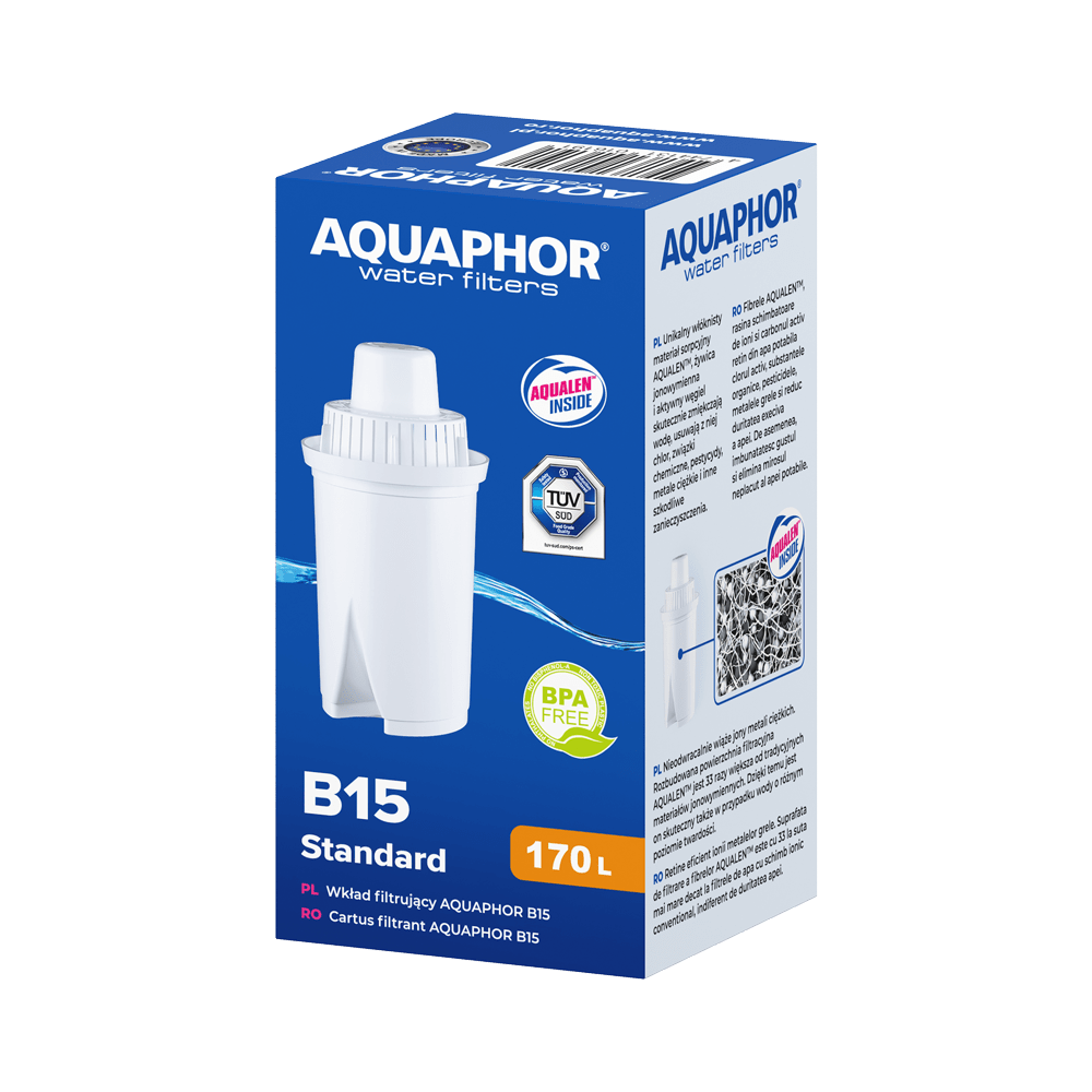 B15 Standard - Wymienne wkłady filtrujące - Aquaphor - Filtry do wody
